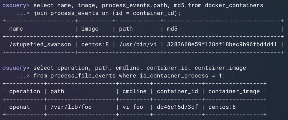 Get Started Using Osquery For Container Security