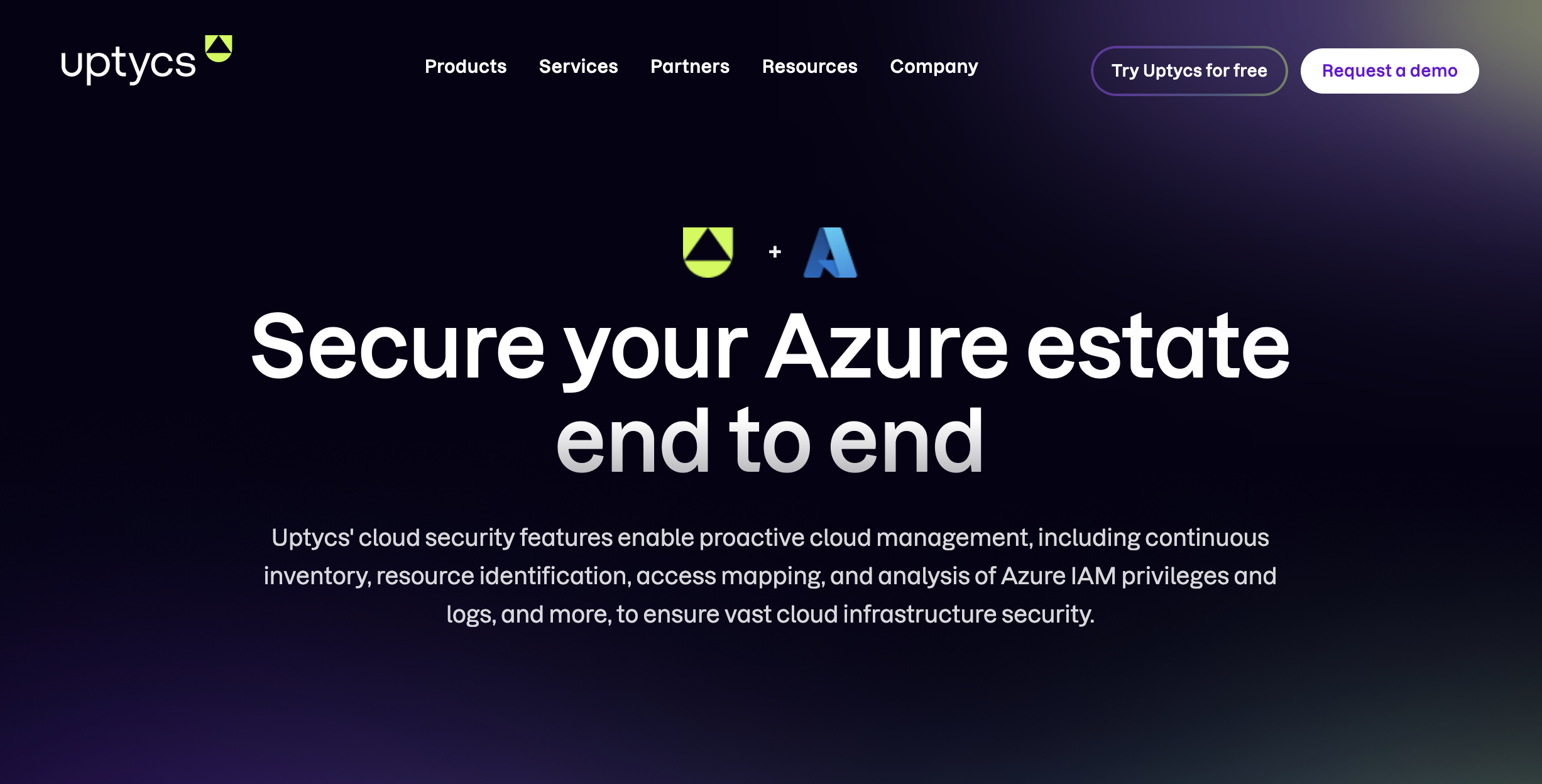 Azure Partner - Azure Cloud Cybersecurity - Uptycs