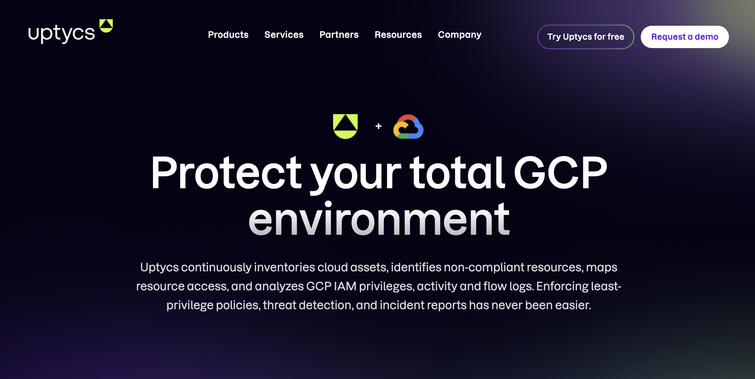 Google Cloud Platform (GCP) Security Partner - Uptycs