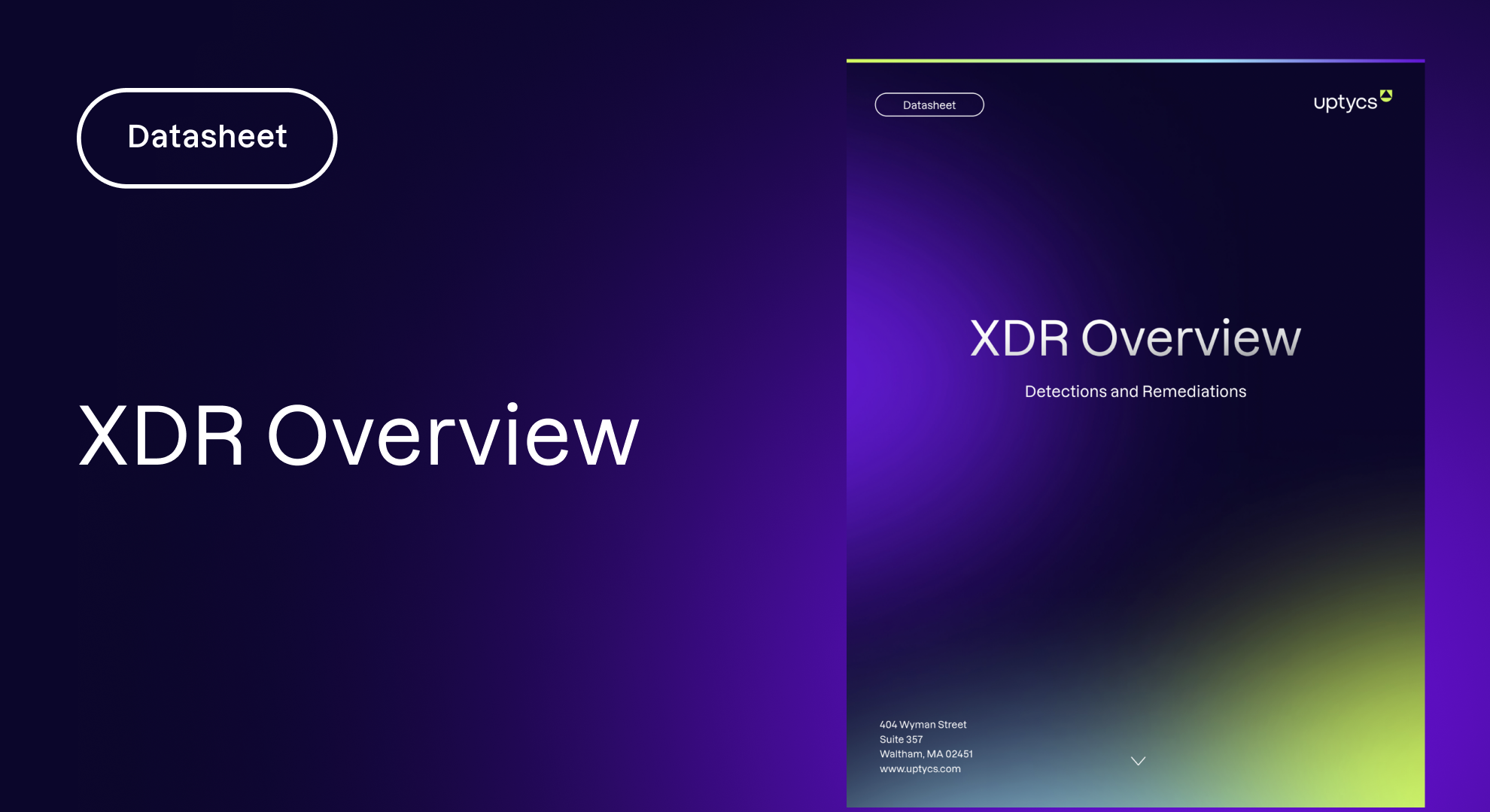 Solution Brief | Uptycs XDR Overview: Detection & Forensic Investigation