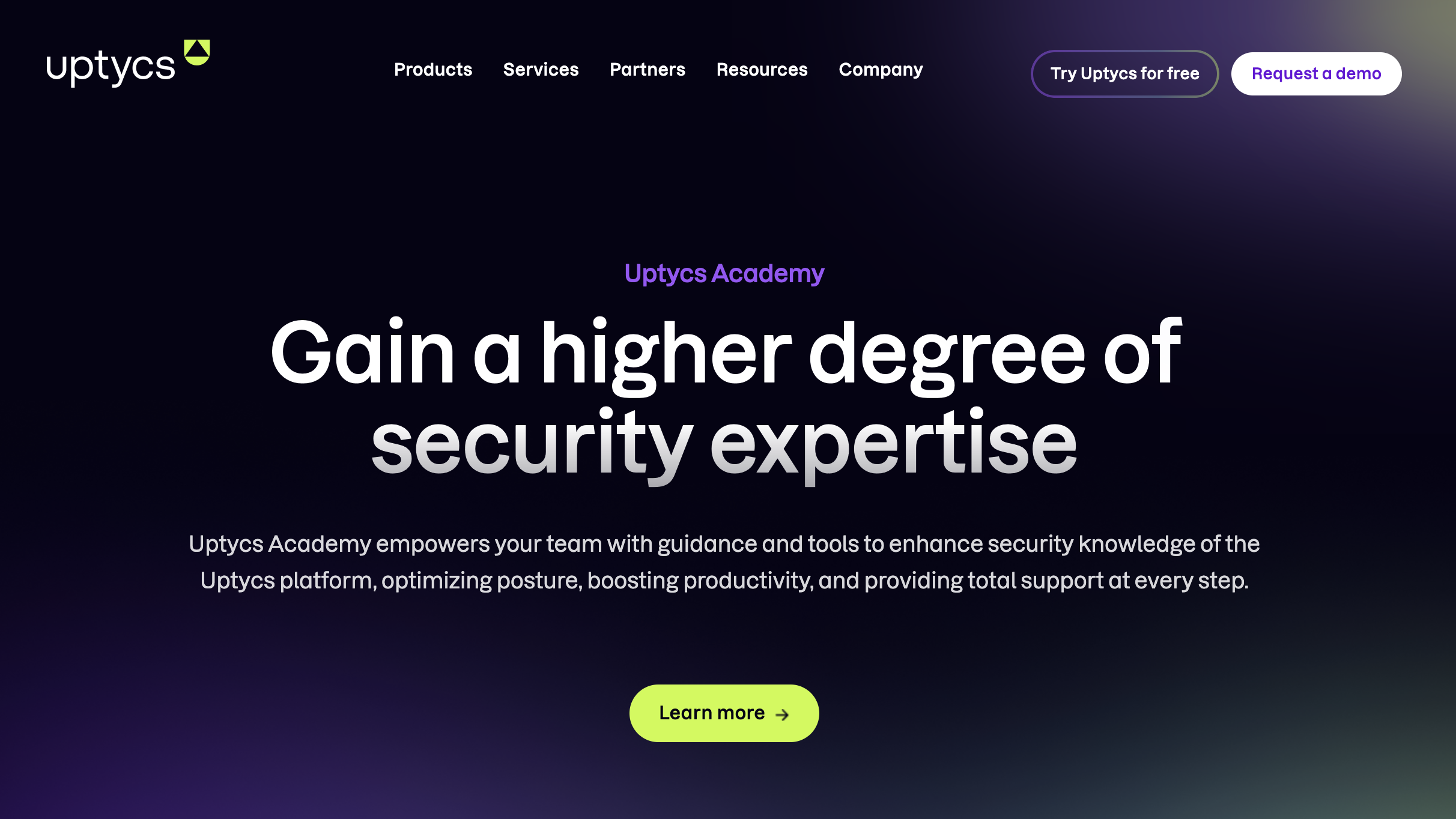 Uptycs Academy: Training and Education - Uptycs